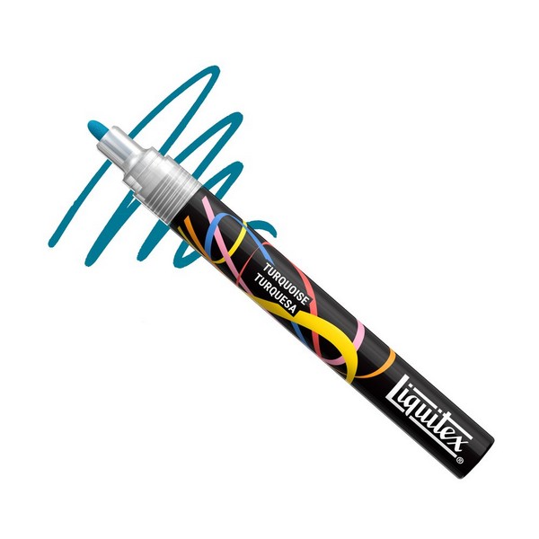 LIQUITEX LQX MARKER 2MM TURQUOISE