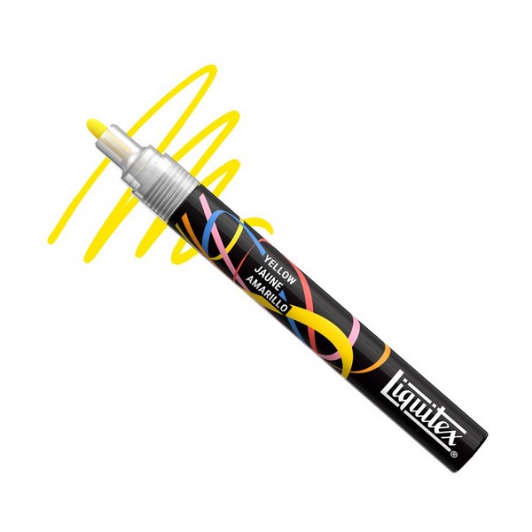 LIQUITEX LQX MARKER 2MM YELLOW