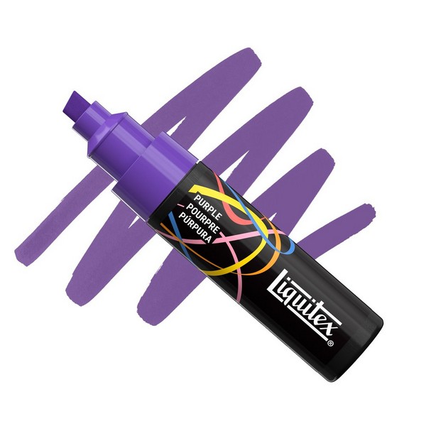LIQUITEX LQX MARKER 8MM PURPLE