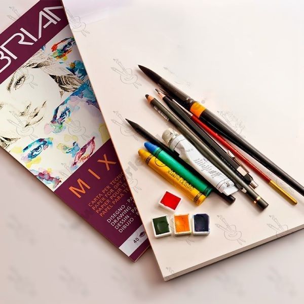 Fabriano FABRIANO BLOK MIXED MEDIA 250GR A5 40L 19100502