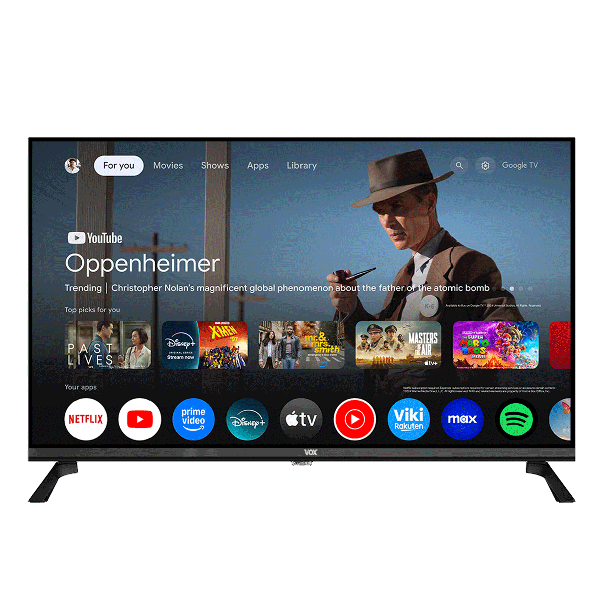 VOX Televizor 32GTQ500H, HD Ready, Google TV Smart