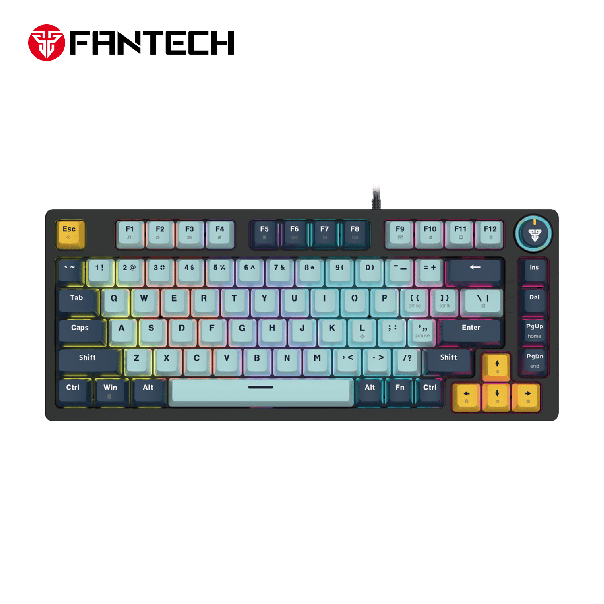 FANTECH Gejmerska Mehanicka Tastatura MK875 Atom 81 SkyBlue (Rosie switch)
