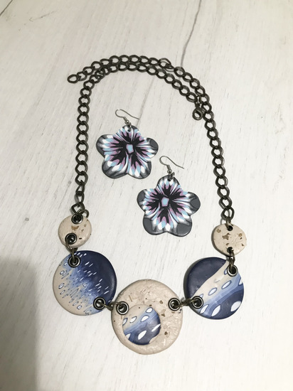 ▫️Nakit / komplet / handmade / glina