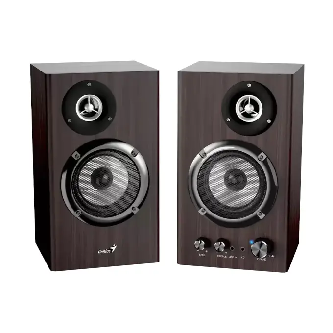 Genius SP-HF1812BT Dark Brown Wood 2.0 Channel zvučnici 50W RMS