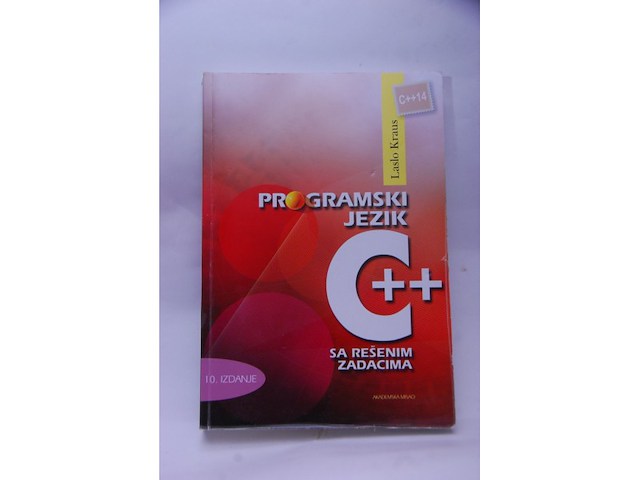 PROGRAMSKI JEZIK C++ sa resenim zadacima KRAUS