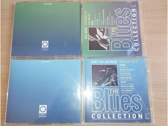 B.B.King+John Lee Hooker-Blues Collection 1+1CDs