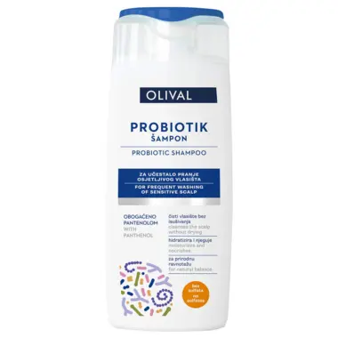 OLIVAL
Šampon za čestu upotrebu - probiotik 250 ml