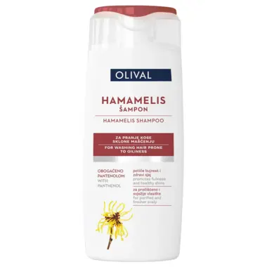 OLIVAL
Šampon za masnu kosu - hamamelis 250 ml