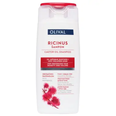 OLIVAL
Šampon za volumen i jačanje kose - ricinus