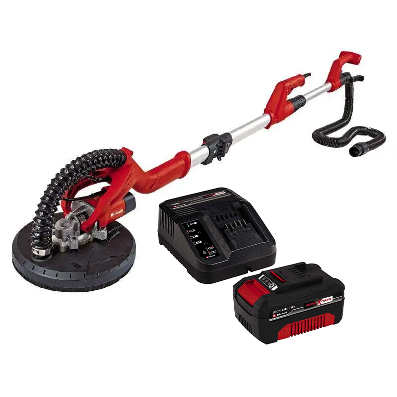 Einhell Akumulatorska brusilica za zidove TE-DW 18/225 Li BL - Solo + Einhell Power-X-Change 18V 4,0 Ah PXC Starter Kit 1 setID: EK000424090