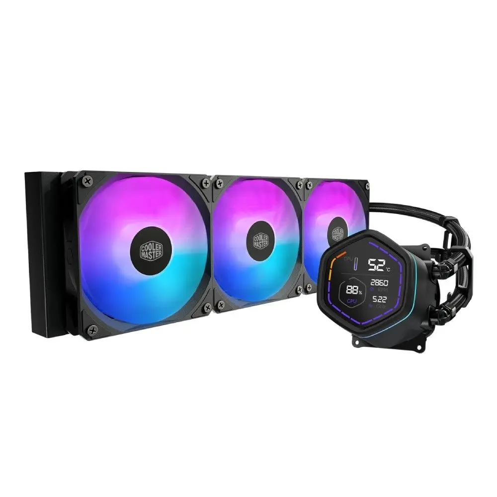 COOLER MASTER Masterliquid Core NexDigital 360 ARGB Black