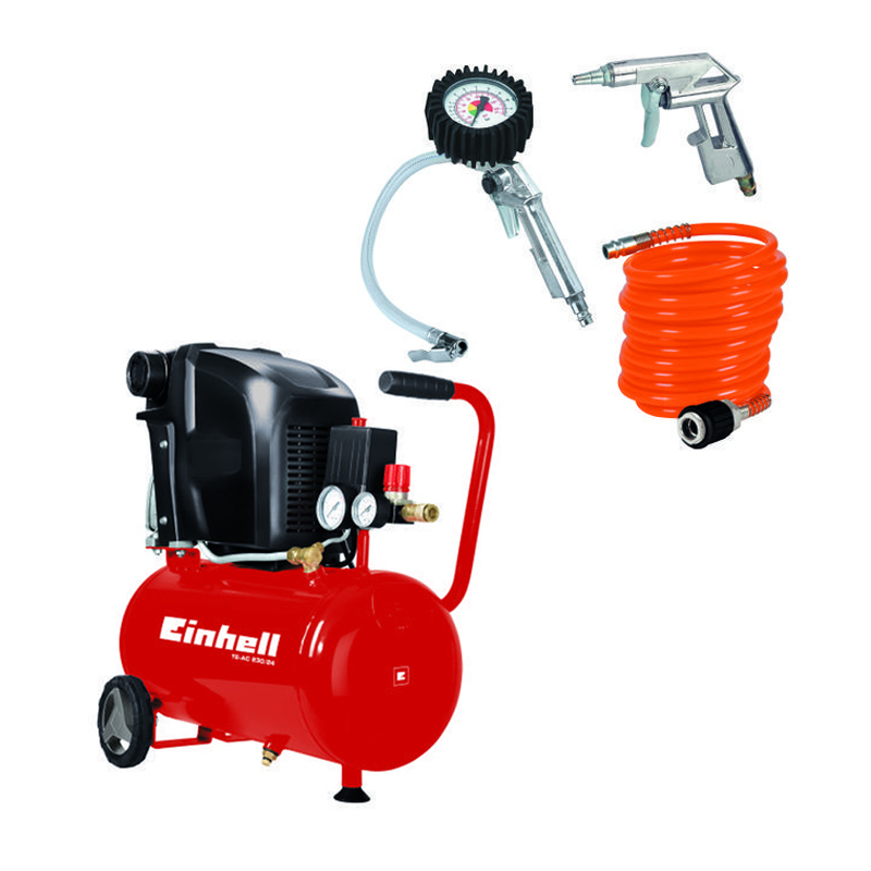 Einhell TE-AC 230/24 vazdušni kompresor + 3-delni setID: EK000473480