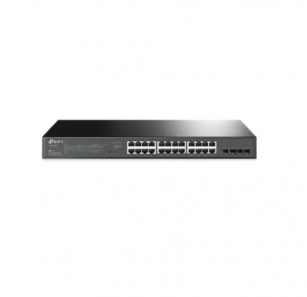 Switch TP-LINK TL-SG2428P Gigabit 28x RJ-45 1Gbps Smart 24x POE+ 4xSFP Rackmount metalno kuciste