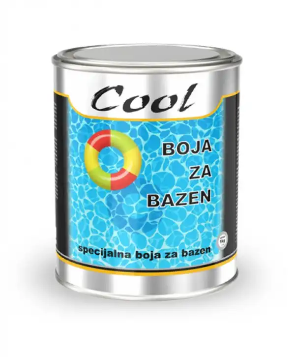 COOL-BOJA ZA BAZEN PLAVA 25KG RAL 5012
