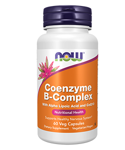 NOW COENZYME B-COMPLEX
60 VEGANSKIH KAPSULA