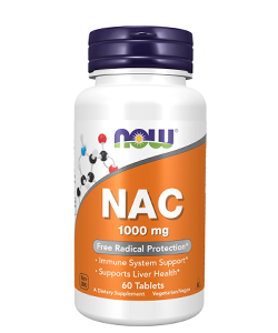 NOW NAC 1000MG 60 TABLETA