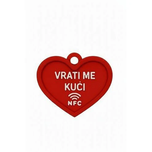 NFC SafeTag Vrati me kući Srce, veliko, Hitna pažnja