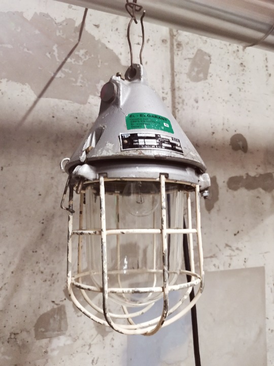 Vintage retro lampa