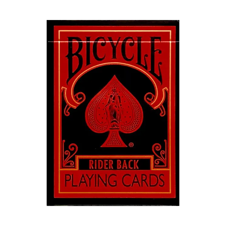 Bicycle Reverse Red, 0126-01