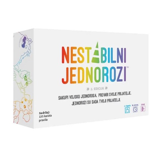 Nestabilni jednorozi (unstable unicorns) igra (SRP), 1315