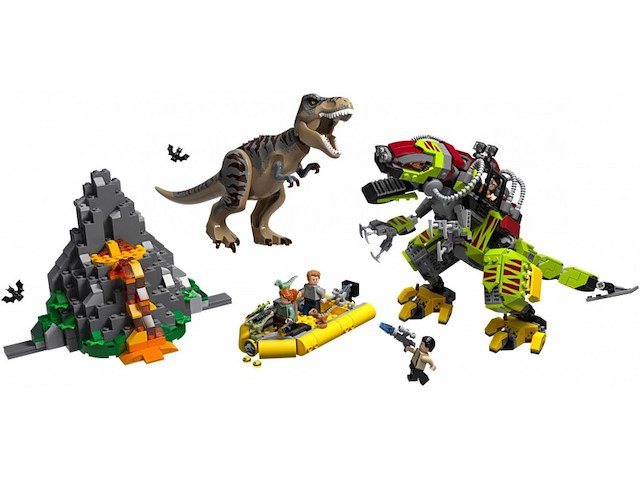 LEGO Jurassic World - 75938 T. rex vs Dino-Mech Battle