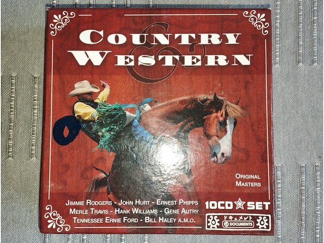 Country Western - Various Artists 10cd Set