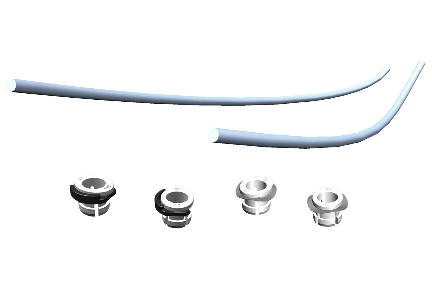 Bowden Pack - Decoupler To Print Head - L763 X 2 (F Series)