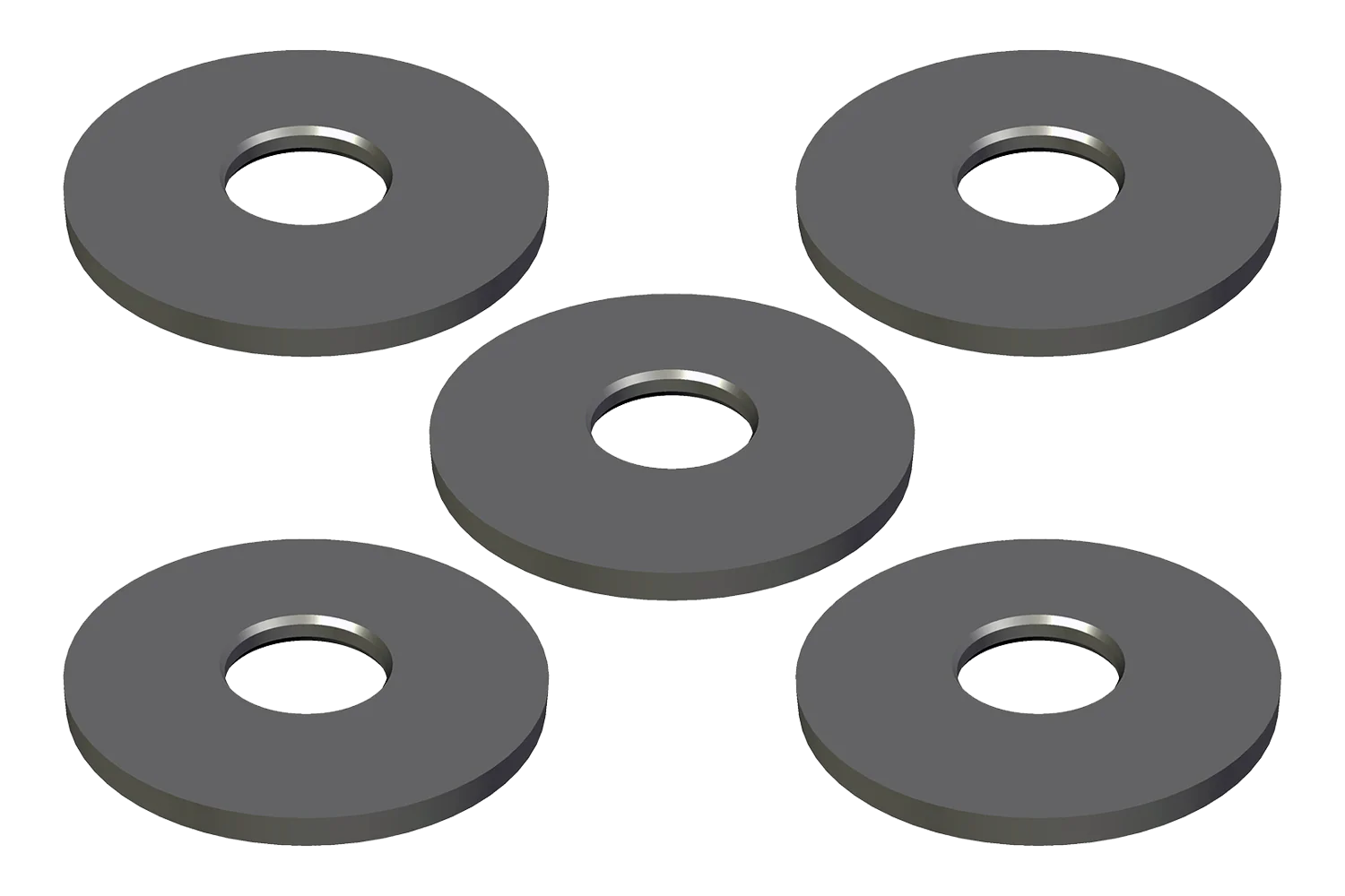 Rotor Bearing Rings - 5 Pack (PVARS)