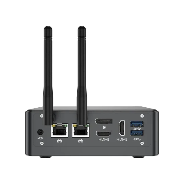 Mini PC Zeus MPI12- Intel i3-1220P 10C 4.4 GHz/DDR4 16GB/M.2 512GB/LAN/Dual WiFi/BT/HDMI/DP