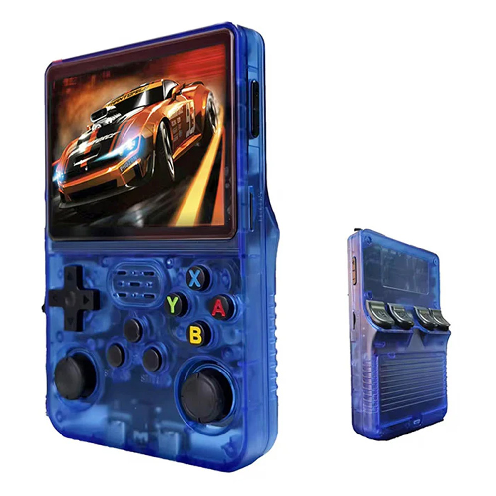 Gaming Console - R36S Handheld Console (Blue)