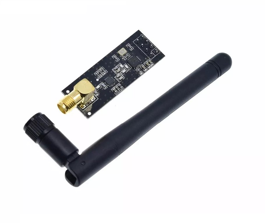 NRF24L01+PA+LNA Bežični Modul 2.4GHz sa SMA Antenom (Domet 1100m)