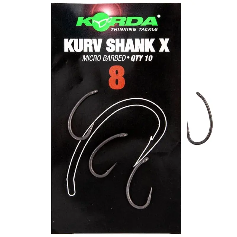 KORDA KURV SHANK X SIZE 8 (KKSX8) 56291