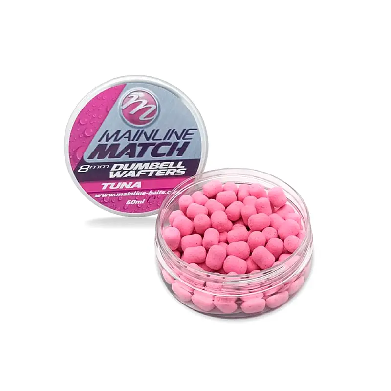 Mainline MATCH DUMBELL WAFTERS 10mm PINK - TUNA 10mm (MM3115) 58688