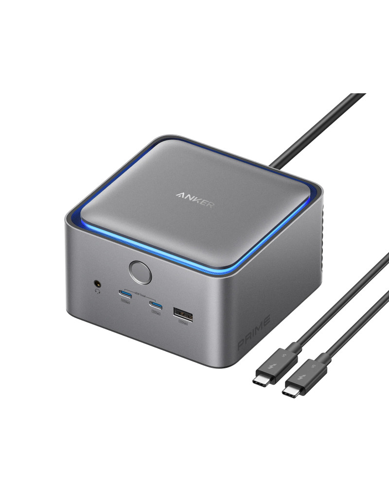 ANKER Prime Thunderbolt 5 Docking Stanica 140W, 14u1, siva