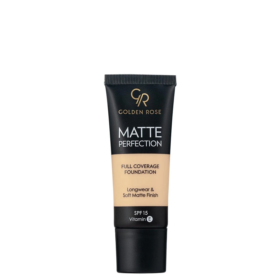 GOLDEN ROSE TEČNI PUDER MATTE PERFECTION N1