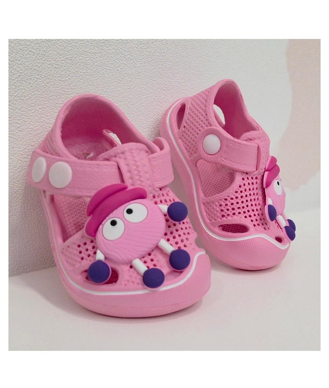 DEČIJE GUMENE SANDALE - MINNY / PINK