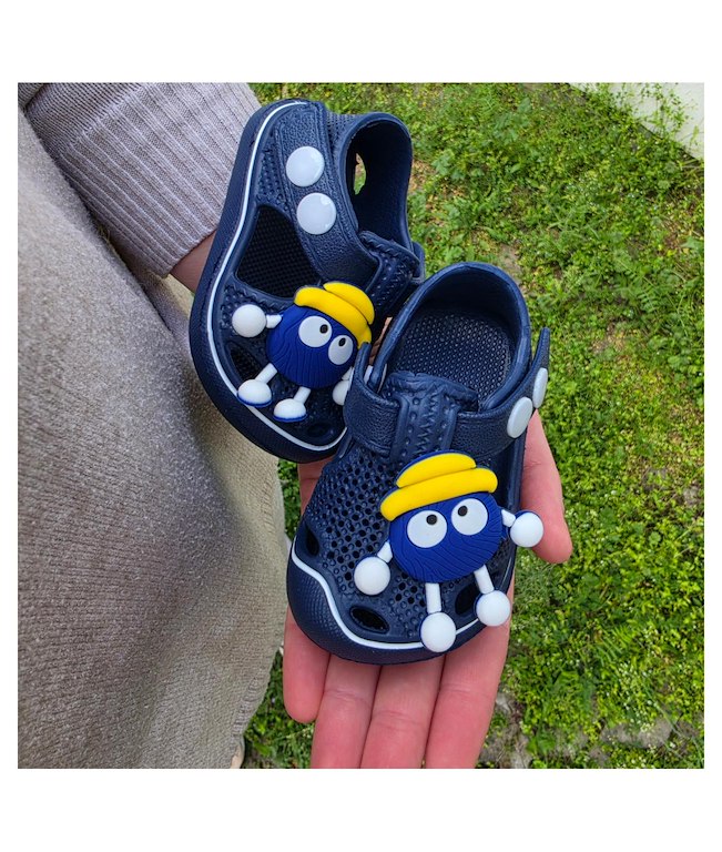 DEČIJE GUMENE SANDALE - MINNY / NAVY