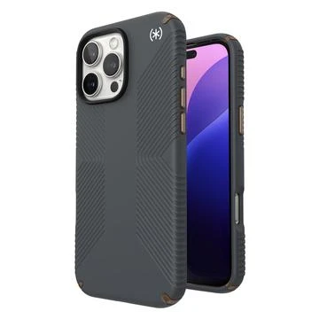 IPHONE 16 PRO MAX SPECK PRESIDIO2 GRIP HYBRID CASE - GREY