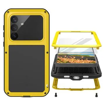 SAMSUNG GALAXY S26+ LOVE MEI POWERFUL HYBRID CASE - YELLOW
