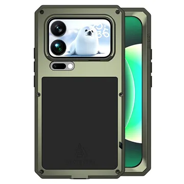 XIAOMI 17 PRO MAX LOVE MEI POWERFUL HYBRID CASE - GREEN