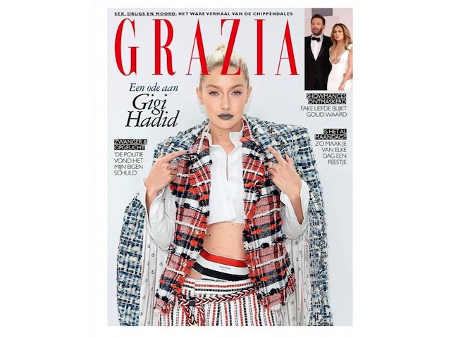 Grazia Netherlands Januar 2023 Gigi Hadid