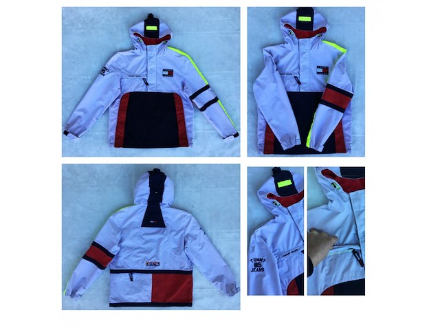 TOMMY Jeans Sailing Gear Hoodie Windbreaker Jacket - M