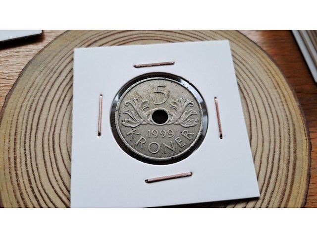 NORVESKA 5 KRONER 1999 GODINA