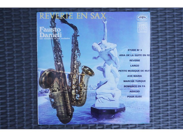 FAUSTO DANIELI 1972 Reveite en Sax, saksofon, stanje 5