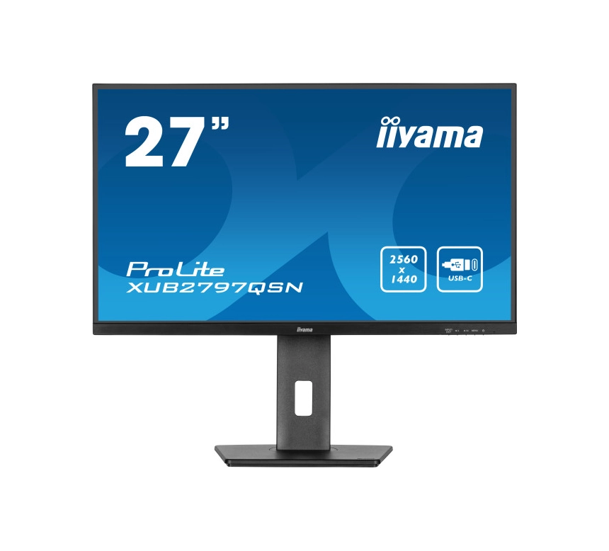 Monitor 27" Iiyama XUB2797QSN-B2 IPS 2560x1440/100Hz/1ms/HDMI/DP/USB/zvučnici
