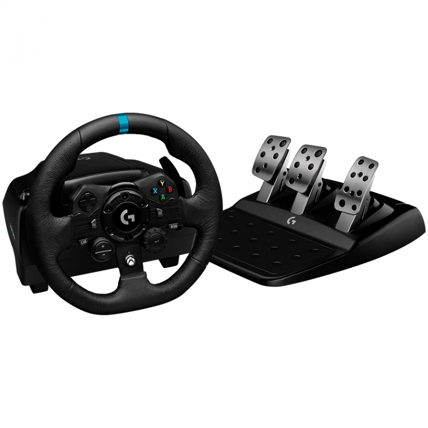 LOGITECH G923 SE Racing Wheel and Shifter Combo for PS5, PS4 and PC - BLACK - USB - PLUGCG - EMEA28i-935