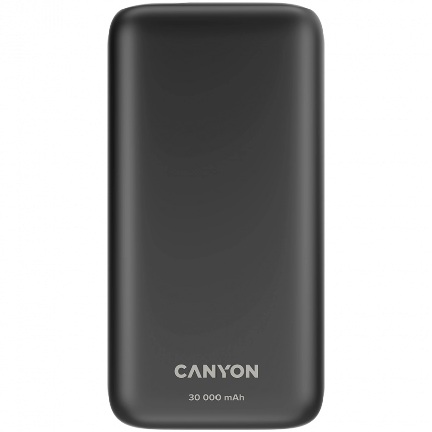 CANYON power bank PB-301 LED 30000 mAh PD 20W QC 3.0 Black