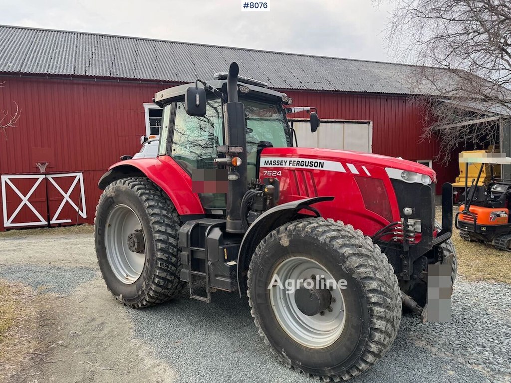 Massey Ferguson 7624 traktor točkaš