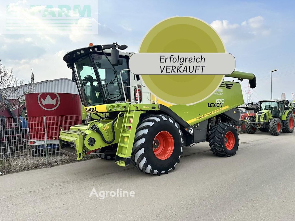 Claas lexion 670 kombajn za žito