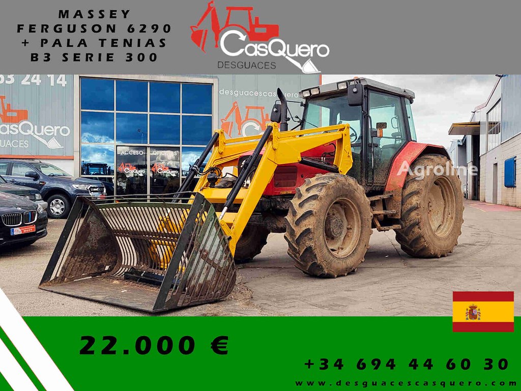 Massey Ferguson 6290 traktor točkaš